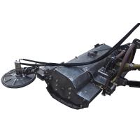 China 18 Hammer Driven Hydraulic Flail Mower With Inter Row Disc 240KG QYMD110 for sale