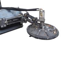 China 18 Hammer Driven Hydraulic Flail Mower With Inter Row Disc 240KG QYMD110 for sale