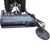 China 18 Hammer Driven Hydraulic Flail Mower With Inter Row Disc 240KG QYMD110 for sale