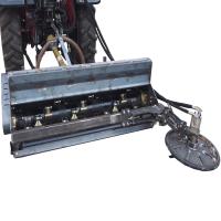 China 18 Hammer Driven Hydraulic Flail Mower With Inter Row Disc 240KG QYMD110 for sale