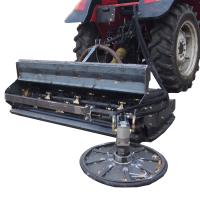 China 18 Hammer Driven Hydraulic Flail Mower With Inter Row Disc 240KG QYMD110 for sale