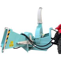 China PTO Driven Wood Chipper Shredder 10inch Capacity Full Hydraulic Feed System for sale