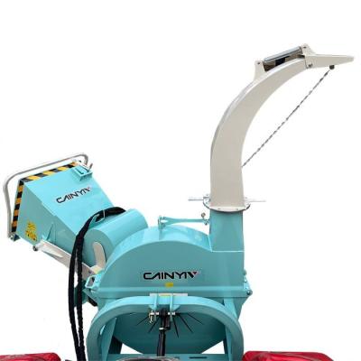 China 150mm 6 inch PTO Wood Chipper Shredder 350kg Self Feed for Tractor 35-80hp for sale
