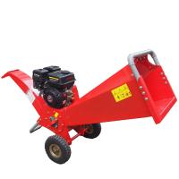 China 40mm Chipping Garden Wood Chipper CE 196cc Engine Tree Shredder Machine for sale