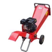 China 40mm Chipping Garden Wood Chipper CE 196cc Engine Tree Shredder Machine for sale