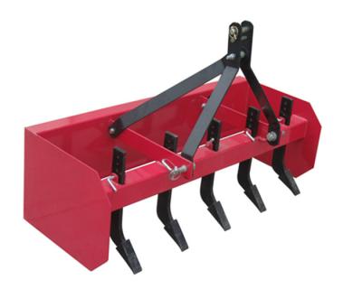 China 190kg 15hp Rear Grader Blade 360 Degree Rotation 4 Tynes Rippers Box Scraper for sale