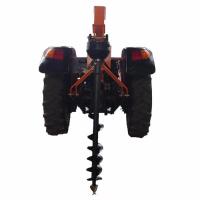 China 115kg 60hp Gearbox Post Hole Digger Compact Tractor Hydraulic Post Auger for sale
