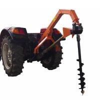 China 115kg 60hp Gearbox Post Hole Digger Compact Tractor Hydraulic Post Auger for sale