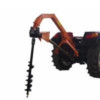 China 115kg 60hp Gearbox Post Hole Digger Compact Tractor Hydraulic Post Auger for sale