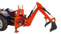 China 25hp Side Shift Tractor Mounted Backhoe With Boom Lockout Pins for sale