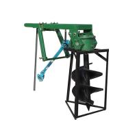 China 60hp Farm Soil Post Hole Digger 540rpm PTO Tractor Drilling Machine for sale