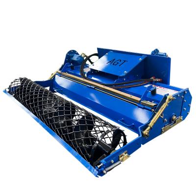 China Agricultural PTO Driven Skid Steer Loader Attachments Rotary Stone Burier Tiller for sale