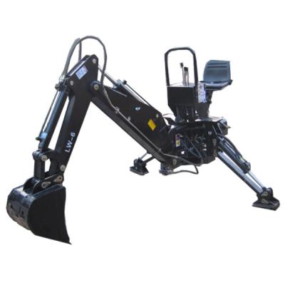 China 180 Degree Swing Mini Tractor Backhoe 12inch Bucket 35 Hp Backhoe for sale