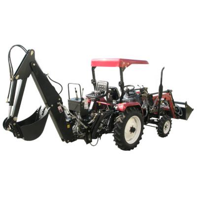 China 3 Point Tractor Rear Mounted Backhoe 2150mm Leg Spread Wheel Excavator for sale