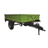 China 4 Wheel Tipping Agricultural Farm Trailer 1 Ton 1.5 Ton Hydraulic Dump Transporter for Tractor for sale