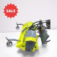 China 105cm Cutting Skid Steer Flail Mower Graphite Gearbox 30HP Y Blades Loader for sale