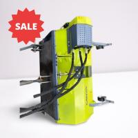 China 105cm Cutting Skid Steer Flail Mower Graphite Gearbox 30HP Y Blades Loader for sale