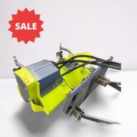 China 105cm Cutting Skid Steer Flail Mower Graphite Gearbox 30HP Y Blades Loader for sale