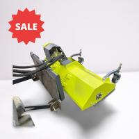 China 105cm Cutting Skid Steer Flail Mower Graphite Gearbox 30HP Y Blades Loader for sale