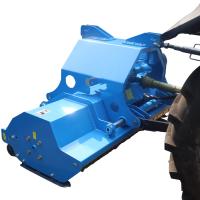 China Dual Heavy Duty Compact Tractor Flail Mower Mulcher With Gasoline Engine for sale