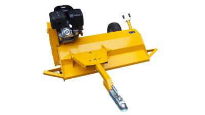 China Orchard Foldable blade Tow Behind ATV Flail Mower 24 Hammer Petrol Engine for sale
