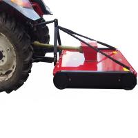 China 3 Point Linkage PTO Driven Rotary Slasher Lawn Mower 175kg Tractor Cutting Grass for sale