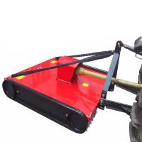 China 3 Point Linkage PTO Driven Rotary Slasher Lawn Mower 175kg Tractor Cutting Grass for sale