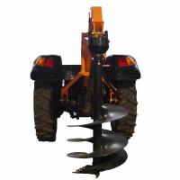 China Tractor Fencing Hydraulic Post Hole Digger 132kg 100*100mm Boom for sale