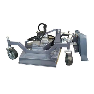 China 1700mm Skid Steer Finishing Mower 1200W Piston Motor Universal Quick Attach for sale