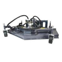 China 1700mm Skid Steer Finishing Mower 1200W Piston Motor Universal Quick Attach for sale