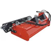 China CE 330kg Skid Steer Loader Attachments 950mm Stone Burier 16 Blade for sale