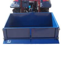China 120cm 86kg Agricultural Farm Trailer Transport Box for 20hp Tractor 3 Point Hitch for sale