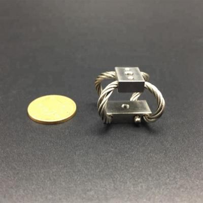 China UAV Camera Compact Wire Rope Insulator Shock Vibration Insulator for sale