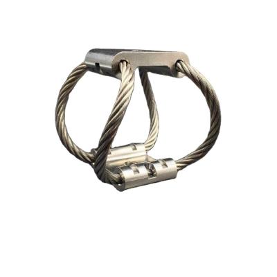 China Aerial Photography Helicopter Drone UAV Camera Gimbal Stabilizer Shock Vibration Insulation GR5-38D-A Wire Isolation Mount for sale