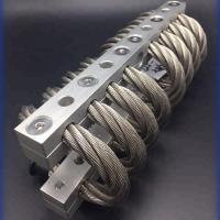 China Water Pump Wire Rope Vibration Damper For Heavy Equipment Rail for sale