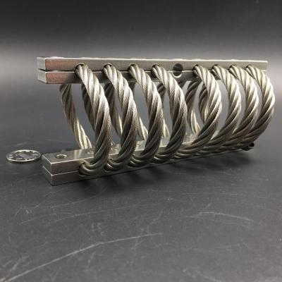 China Compact Wire Rope Isolator Anti Vibration Mount Engine Stand Satellite Antenna Sensor for sale