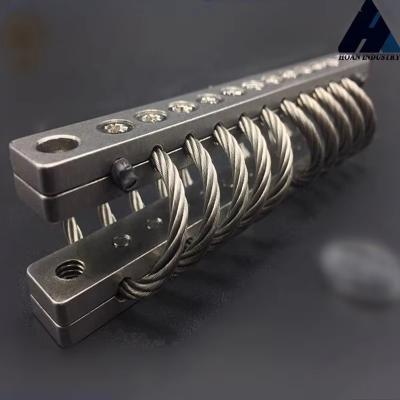 China 0.2kg Threaded Mounting Type Wire Rope Vibration Isolators for Stable Operation in Airborne and Shipboard Environments for sale