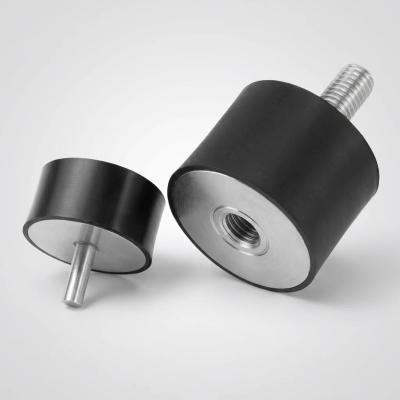 China KTX Type Rubber Vibration Isolators  Cylindrical Double Female Anti-Vibration Mounts for sale