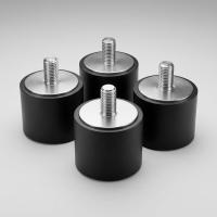 China KTX Type Rubber Vibration Isolators  Cylindrical Double Female Anti-Vibration Mounts for sale