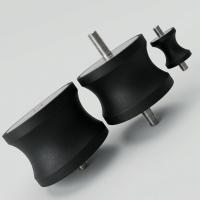China Hoan JRD-Type Double Male Threaded Rubber Vibration Isolators Cylindrical Rubber Mounts for sale