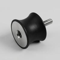 China Hoan JRD-Type Double Male Threaded Rubber Vibration Isolators Cylindrical Rubber Mounts for sale