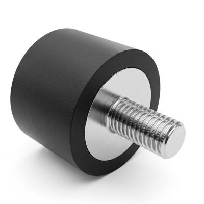 China Hoan RVX Single Male Stud Rubber Vibration Isolators Type D RubberBumpers for sale