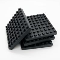 China Hoan 100611 Heavy-Duty Machine Tool Rubber Shock Absorber PadsQ235 Steel Reinforced Anti-Vibration Pads for sale