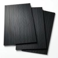 China Customized Products Rubber Vibration Isolation Pads with Double Sided Corrugated Design for Effective Noise and Vibration Control for sale