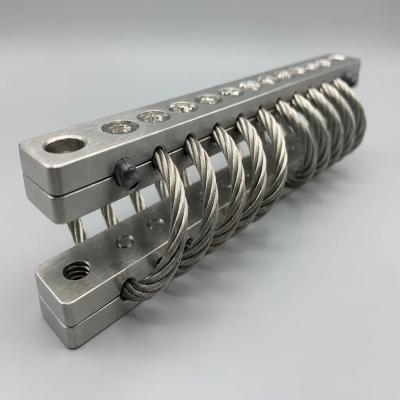 China JGX-0480D-72A Wire Rope Vibration Isolator Factory-Direct Fully Certified Transit Logistics Protection Damper for sale