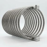 China JGX-0480D-75A Wire Rope Vibration Isolator 100% Metal Construction Zero Aging Simultaneous Multi-Axis Isolation for sale