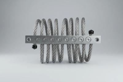 China JGX-0648D-68A All-Metal Wire Rope Vibration Isolator Durable Shock Mount with Wide Load Range for sale