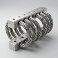 China JGX-0956D-80A Anti-Freezing Wire Rope Vibration Isolator Drop-In Retrofit for Legacy Rubber Mount Laser Systems for sale