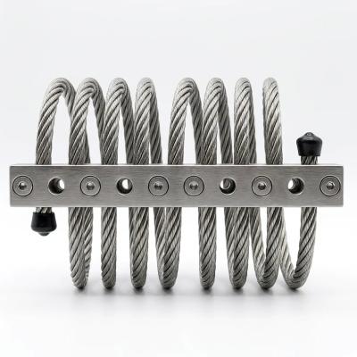 China JGX-0958D-108A Wire Rope Vibration Isolator 100% Recyclable Design Secured Supply Chain LTA Support for sale