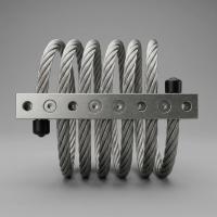 China JGX-1276D-278B Maintenance-Free Long Life Wire Rope Vibration Isolator for Heavy-Duty All-Direction Shock Control for sale
